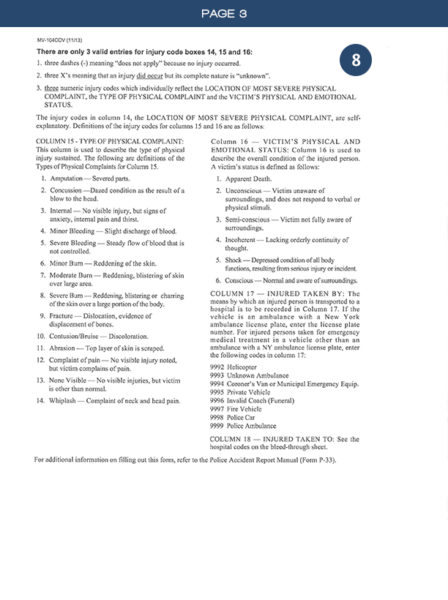 New York Car Accident Report, Lawyer | Giampa Law